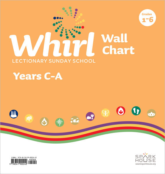 Whirl Lectionary / Wall Chart / Year C-A (2025-2026) | Sparkhouse